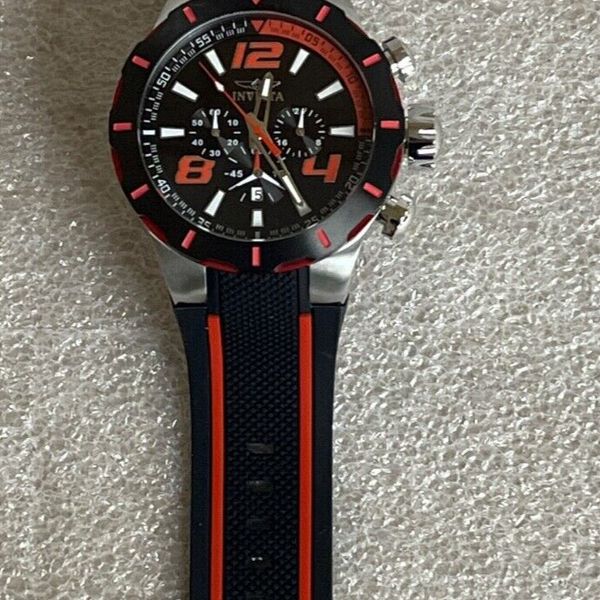 Invicta S1 rally 50mm Menâ s watch black model 20105 | WatchCharts ...