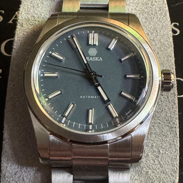 Traska Commuter Steel Blue 36mm | WatchCharts Marketplace