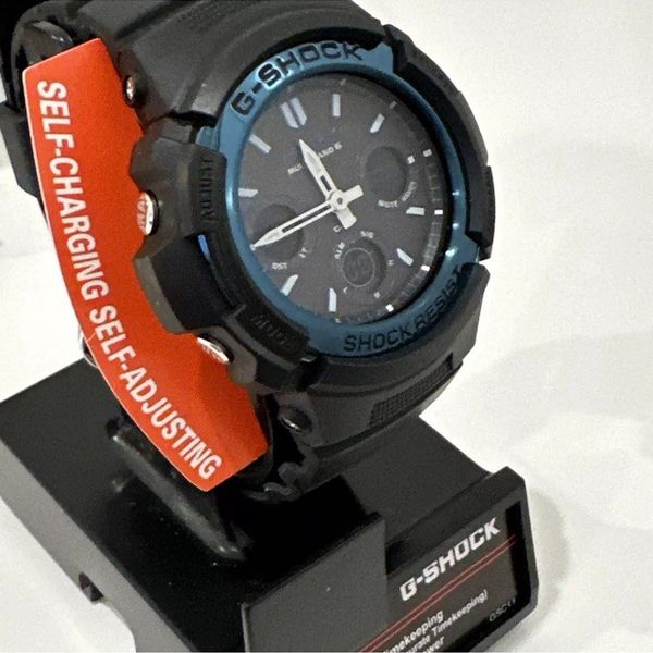 Casio Men's Dive Watch G-Shock Sport Tough Solar Black Resin Strap ...