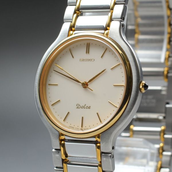 [Near MINT] Vintage SEIKO Dolce 7741-6050 Silver Men's Quartz Watch From JAPAN | WatchCharts ...