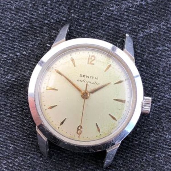 Zenith Automatic Bumper Cal 133.8 Rare Watch Vintage | WatchCharts ...