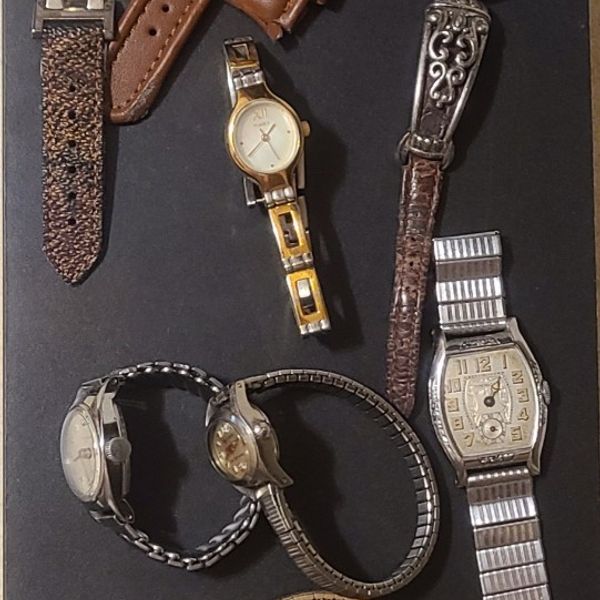 Vintage Bulova Waltham Timex Westport Lady Nelson Watch Lot Of 12 ...