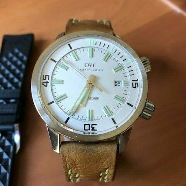 IWC AQUATIMER HOMAGE WATCH ASIAN AUTOMATIC MOVEMENT | WatchCharts