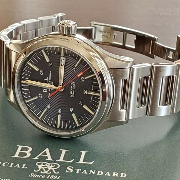Ball Fireman Men's Automatic Watch, 40mm, Blue, Stainless Steel ...
