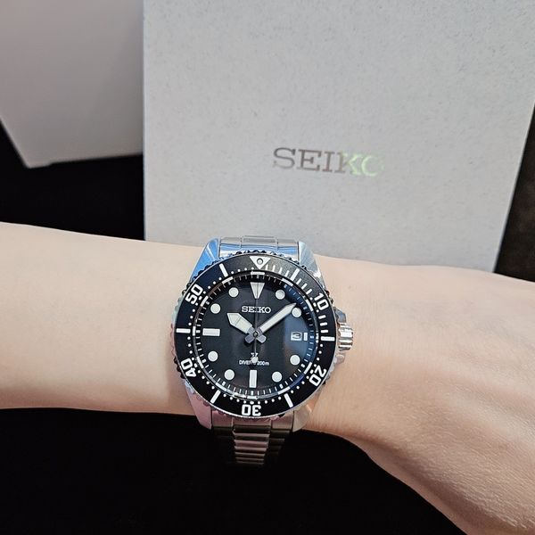 Seiko Prospex Diver Scuba Solar SNE597 NEW IN BOX | WatchCharts Marketplace