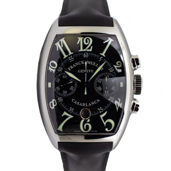 Preowned Franck Muller Casablanca Chronograph in Steel Ref: 8885 C CC ...