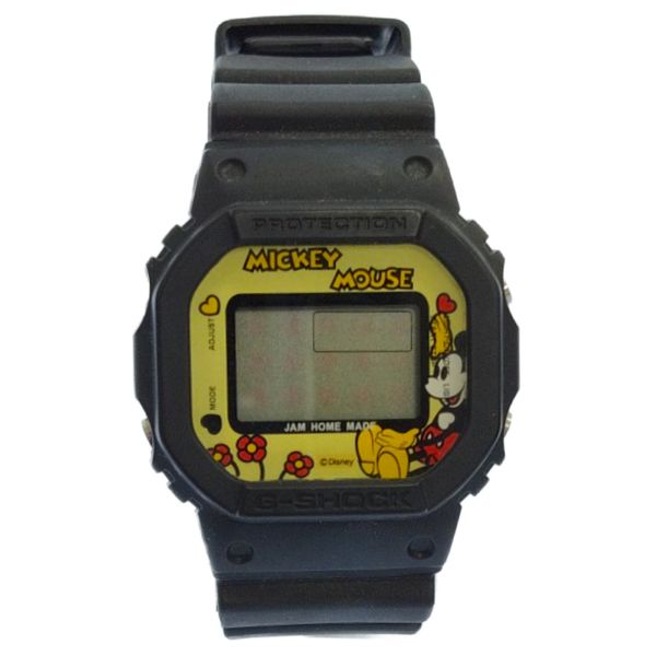 CASIO G-SHOCK (Casio G-SHOCK) JAM HOME MADE Disney DISNEY Mickey SHIPS ...