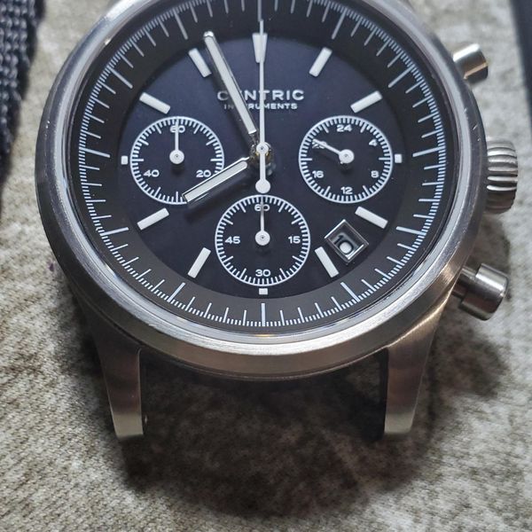 [WTS] Centric Instruments Lightwell Chronograph - 38.5mm Solar Quartz ...