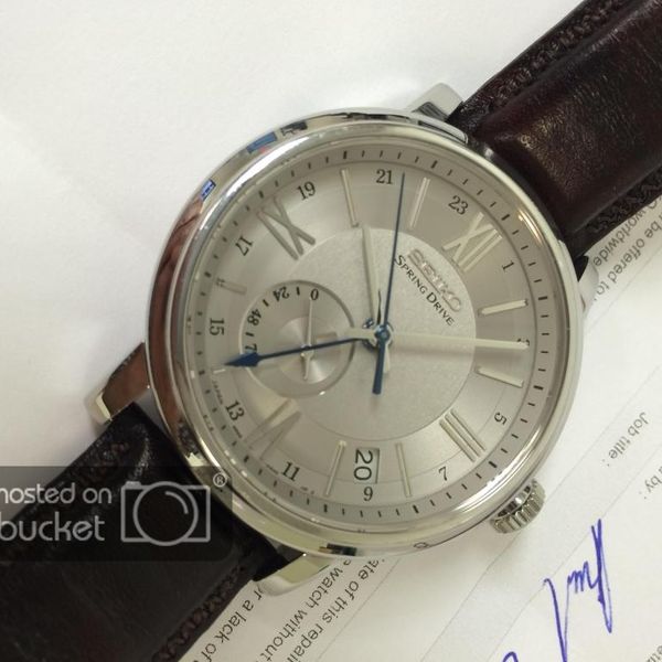 FS: Seiko Spring Drive SNR015, excellent condition, just serviced, box ...
