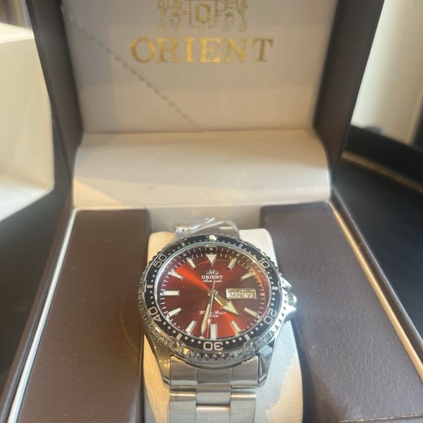 Orient Kamasu Style Automatic Diver Watch Red Dial â Refurbished ...