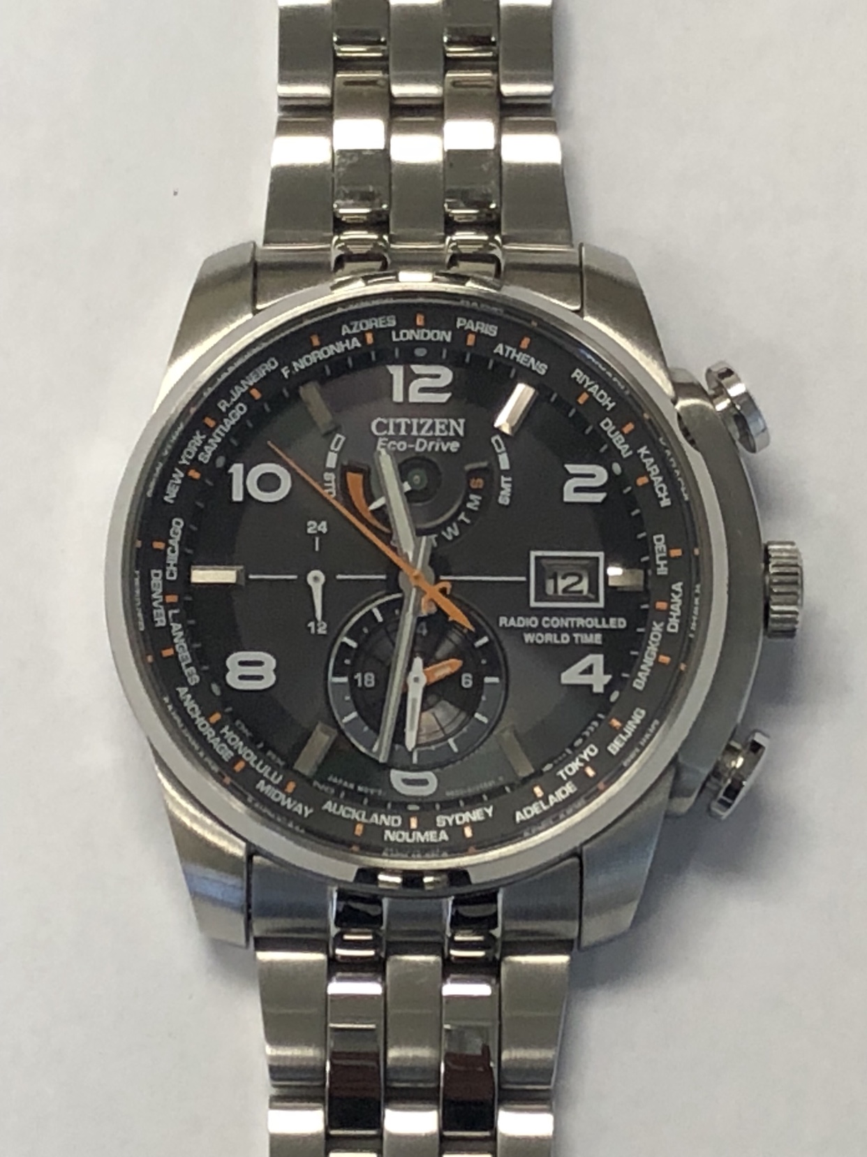 FS Citizen World Time A-T Ref. AT9010-52E Eco Drive - Excellent ...