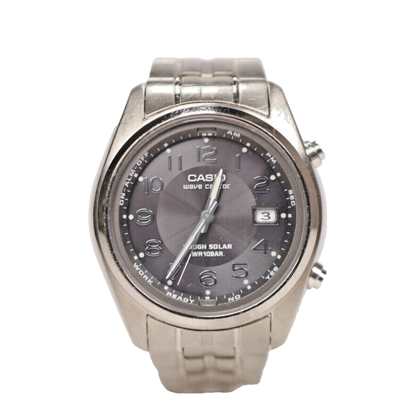 Casio Wave Ceptor Tough Solar Titanium Men Wristwatch 3723 WVQ- 110T ...