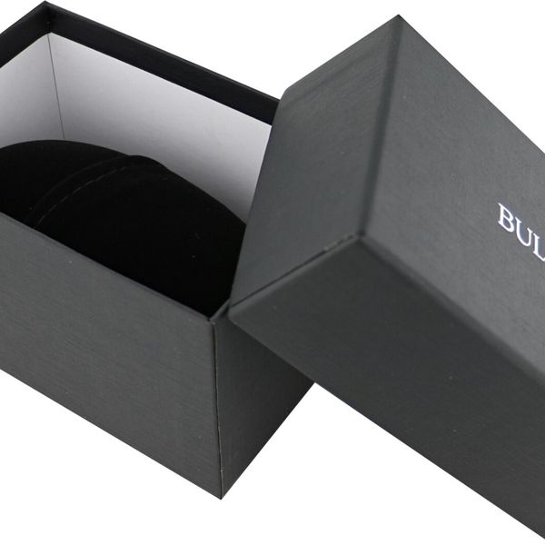 Bulova Men's Icon Calendar Precisionist Luminous Quartz Black Watch 40 ...