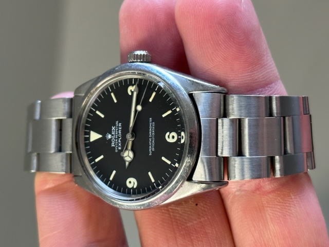 Amazing Rolex 1016 MK1 Frog Foot Dial Explorer | WatchCharts Marketplace