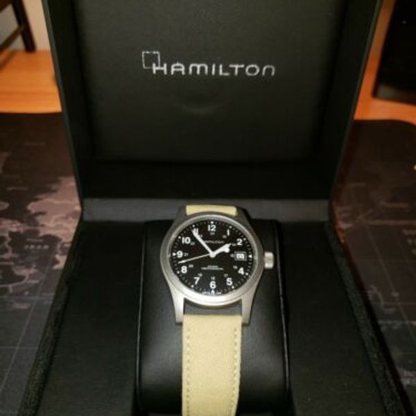 Hamilton Khaki Field Mechanical H694190 Wrist Watch for Men | WatchCharts