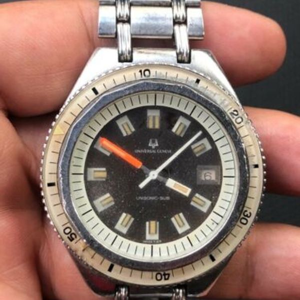 UNIVERSAL GENEVE UNISONIC - SUB ELECTRONIC MOVEMENT CAL. 1-52 | WatchCharts
