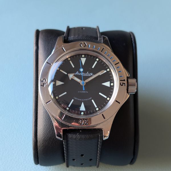 [WTS] Orient Kamasu (green) + Miltat BoR Bracelet, Vostok Amphibia ...