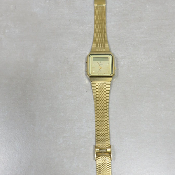 RARE Digi-Ana Casio AT-550G Janus Sensor Touch Calculator UNTESTED ...