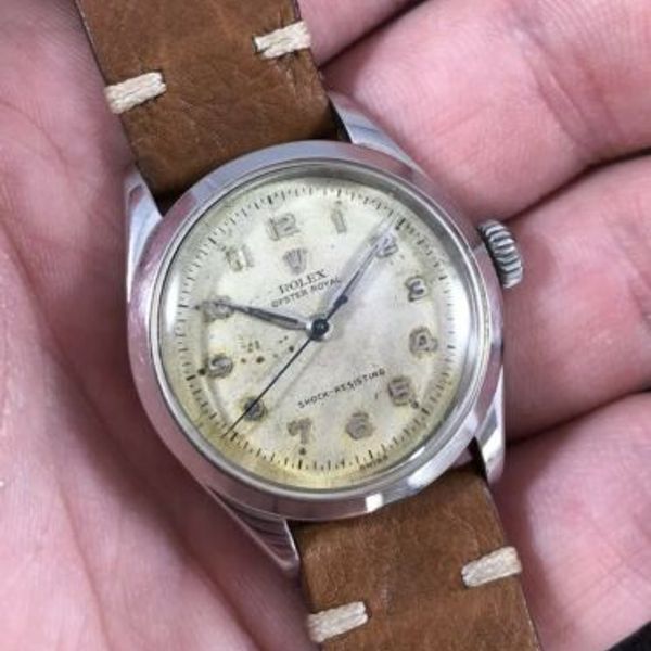 100% Original Vintage Rolex Oyster Royal Shock Resisting 6246 Gent’s ...