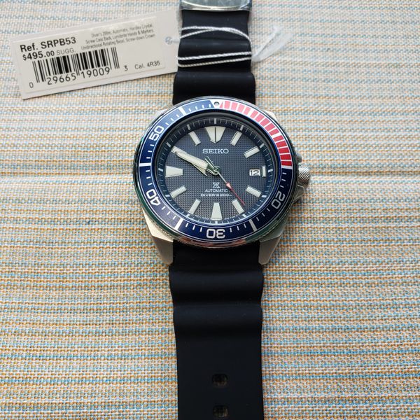 FS: Seiko Samurai Pepsi - SRPB53 | WatchCharts Marketplace