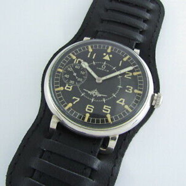 Omega Laco Aviator Luftwaffe Pilots WWII Vintage 1939-1945 Swiss Men's ...