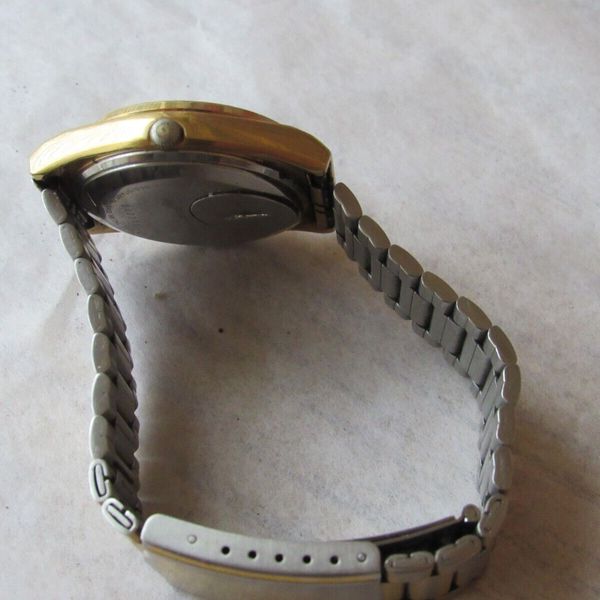 Vintage Men's Seiko SQ Quartz watch as-is for parts or repair, 7546-8159 | WatchCharts Marketplace