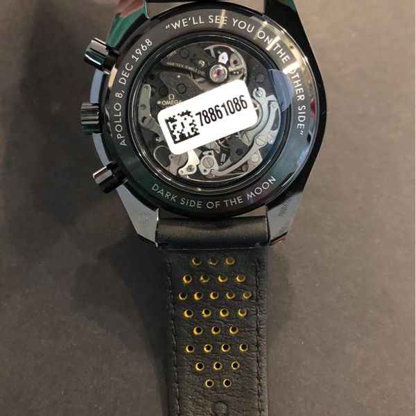 FS: Omega Speedmaster Apollo 8 DSOTM w/ Astronaut autographed box ...