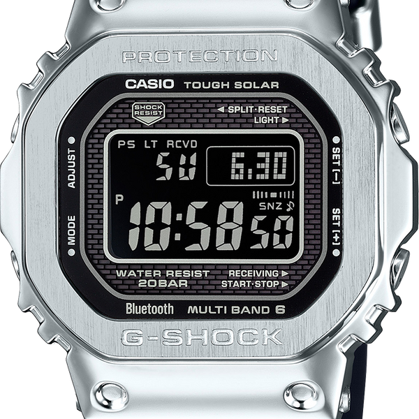 Casio G-Shock Stainless Full Metal 5000 Series - GMWB5000-1 Durable ...