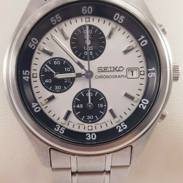 Seiko Panda Chronograph quartz | WatchCharts Marketplace