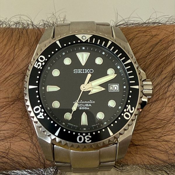 Seiko SBDC007 (First generation ' Scuba ' Shogun) 200m Titanium Diver's ...