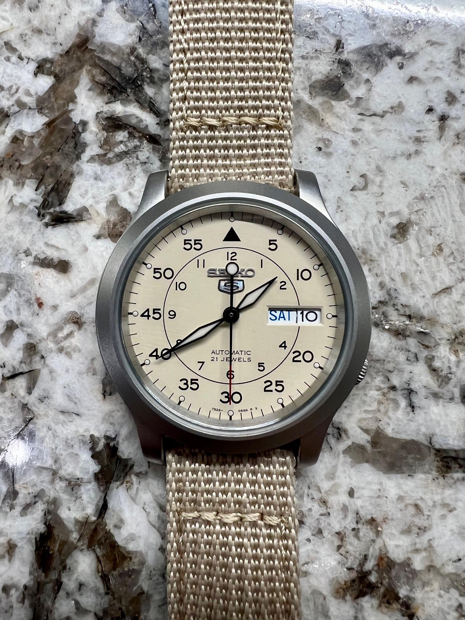 [WTS] Seiko 5 Military Automatic SNK803K2 | WatchCharts