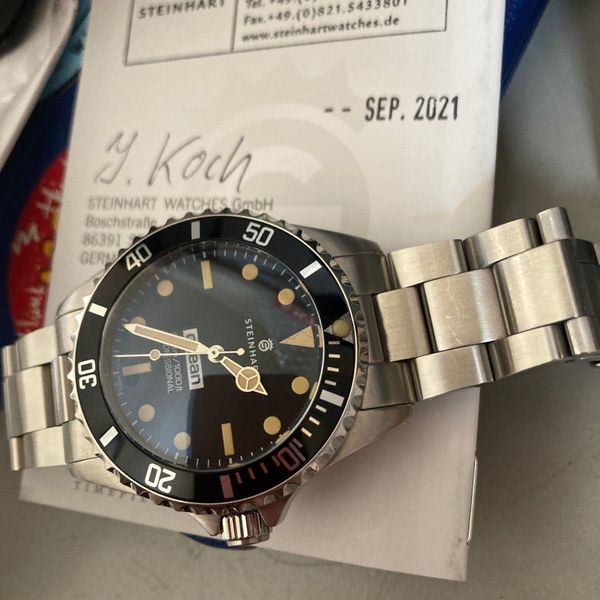 Steinhart Ocean One Comex.39 | WatchCharts Marketplace