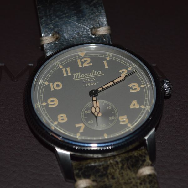 Mondia 1946 Quartz Watch (Seiko VD78) - Coin Edge Bezel - Small Seconds ...