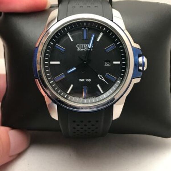 Citizen Men's Eco-Drive AR 2.0 Rubber Strap Watch AW1151-04E-H45 ...
