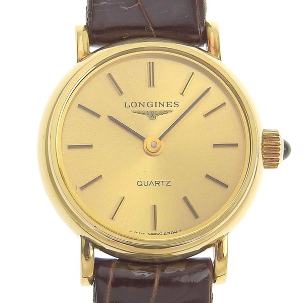 [Genuine Guarantee] Super Good Condition Longines LONGINES Round Ladies ...