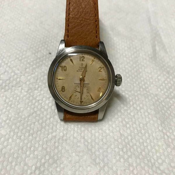 VINTAGE TUDOR OYSTER ATHLETE BY ROLEX WIND-UP MEN WATCH REF. 7927 WITH ...