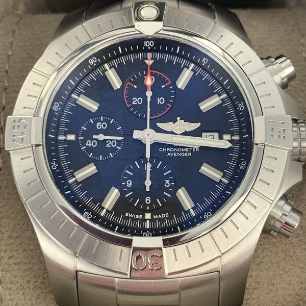 Gents Breitling Super Avenger Chronograph 48mm Automatic Watch 2024 ...
