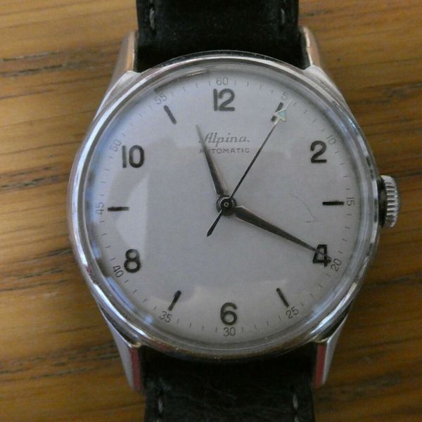 Vintage Alpina bumper automatic watch | WatchCharts Marketplace