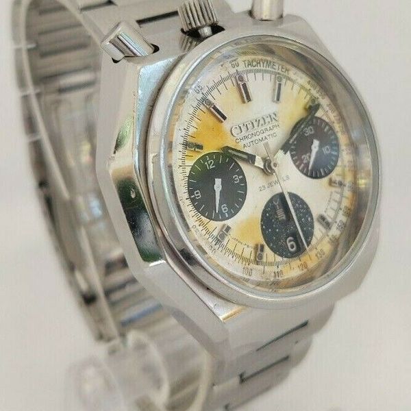 CITIZEN PANDA BULLHEAD CHRONOGRAPH AUTOMATIC Ref. 67-9356 Cal. 8110A ...