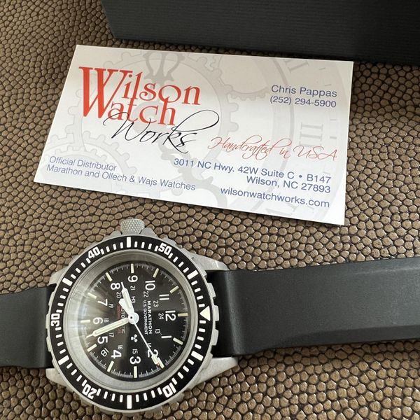 [WTS] Marathon GSAR Wilson Watch Works Custom - $750 | WatchCharts