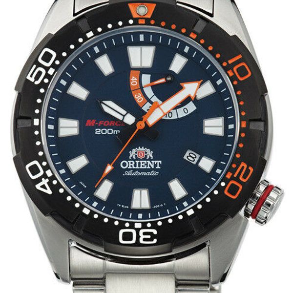 ORIENT M-FORCE Automatic Power Reserve Diver's 200M SEL0A002D ...