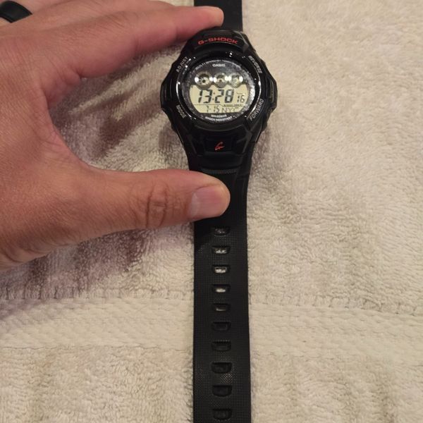 Casio Men's Watch G-Shock GWM530A-1 Series Solar Black Sport Model 3405 ...