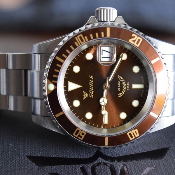 [WTS] Squale 20 Atmos 1545 SEL Root Beer | WatchCharts