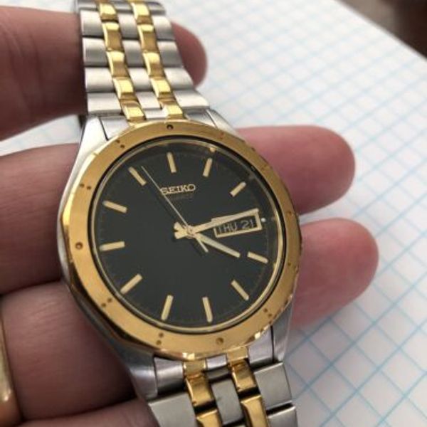 Seiko two-tone Quartz Watch 7N43-8151 | WatchCharts