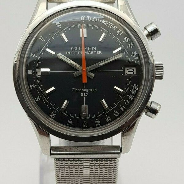 IMMACULATE CITIZEN RECORD MASTER CHRONOGRAPH 21J CAL. 5702 REF. 4 ...