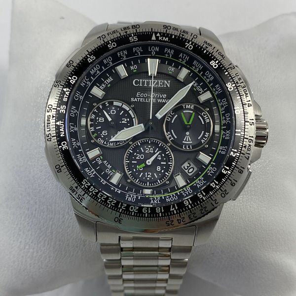 Citizen Eco-Drive Promaster Navihawk GPS Satellite Wave Men's Watch ...