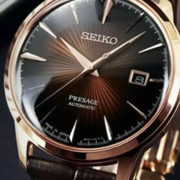 Seiko Presage Cocktail Time Copper Cal 4R35 CUSTOM MOD Automatic Men ...