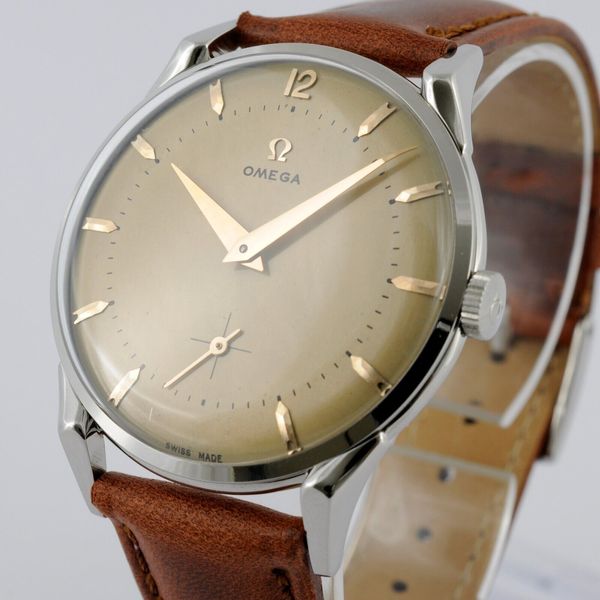 EXCELLENT OMEGA 2603 SPIDER LUGS MANUAL WIND JUMBO SIZE SWISS GENTS ...