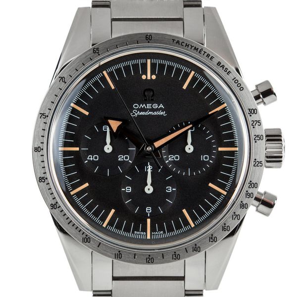 FS: 2017 Omega 60th Anniversary Speedmaster straight lug with Box and ...
