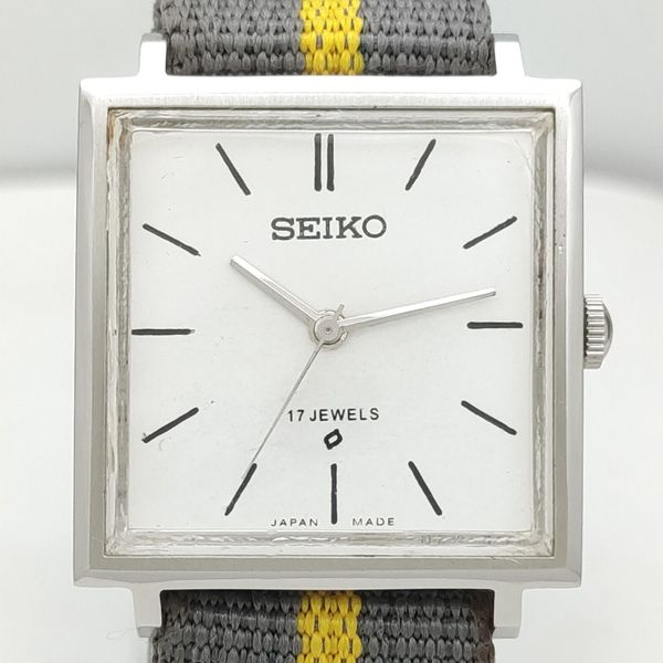 SEIKO Hand Wind 17 Jewels 66-5010 Japan Made Steel Men's 1969s Vintage ...